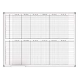 Maul Jahresplaner Maulstandard 90x120 cm, 2x6 Monate