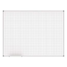 Maul Whiteboard Maulstandard, Raster 10x10 mm, 90x120 cm