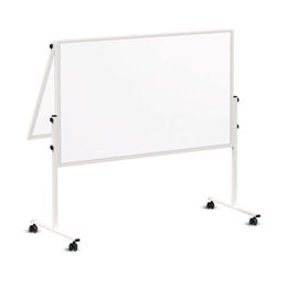 Maul Moderationstafel Maulsolid Standfu&szlig; Rollen 56 x 129 x 193.5 cm wei&szlig;
