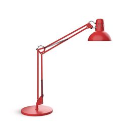 Maul Tischleuchte Maulstudy E27 LED 3.000 K Standfu&szlig; rot