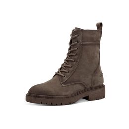 Tamaris Schn&uuml;rstiefelette Damen Gr&ouml;&szlig;e 42 taupe Winterschuhe