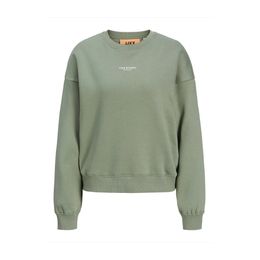 Jack & Jones JJXX Sweatshirt 'JXSTUDIO VESTERBRO' Damen Gr&ouml;&szlig;e L jade / wei&szlig;
