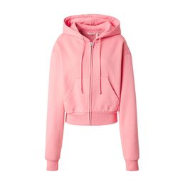 MONKI Sweatjacke Damen Gr&ouml;&szlig;e L pink / silber