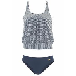 Lascana Oversize-Tankini 'Mona' mehrfarbig Gr. 52. Ohne B&uuml;gel