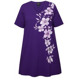 Ulla Popken Shirt Damen Gr&ouml;&szlig;e M/L flieder / dunkellila