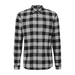 Qs Button Up Shirt male Black size L