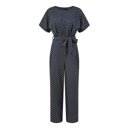 Mela London Jumpsuit Damen Gr&ouml;&szlig;e S/M navy / wei&szlig;