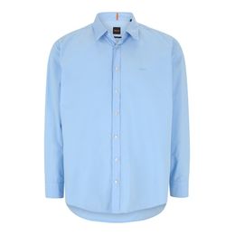 BOSS Button Up Shirt 'Relegant_6' male Blue size XXL