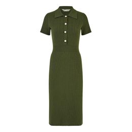 YUMI Knitted dress female Green size L