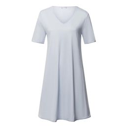 Hanro Nachthemd ' Cotton Silk ' Damen Gr&ouml;&szlig;e XL hellblau