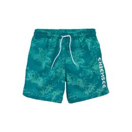 Chiemsee Badeshorts Herren Größe L türkis / petrol / weiß