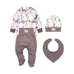 Nini Set 'Fahrrad' kids Brown size 56
