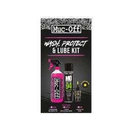 Muc Off Wash, Protect, Lube Kit (Dry Lube Version)