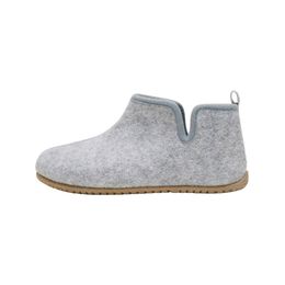 Hummel Schuhe Zap Slipper Kinder in GREY | Gr.: 26