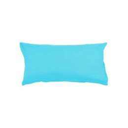 Traumschloss Exclusiv Edel-Jersey Kissenbezug in türkis | Gr.: 80x80 cm