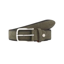 Vanzetti G&uuml;rtel Leder in olive | Gr.: 115 cm