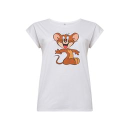 Mister Tee Shirt 'Tom & Jerry Mouse' female White size XS