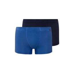 Hanro 2er-Pack Retro Boxershorts Cotton Essentials in dutch blue / deep navy | Gr.: XXL