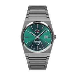 RUHLA Automatikuhr &raquo;Space Control Automatik&laquo; Armbanduhr, Herrenuhr, Datum, Saphirglas, Made in Germany silberfarben Stilvolle Herrenautomatikuhr