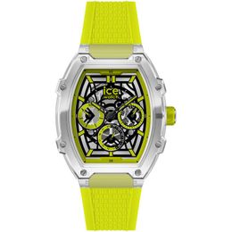 Ice Watch ICE-WATCH Multifunktionsuhr »ICE boliday - Plastic - Medium MT« Quarzuhr, Armbanduhr, Herrenuhr, Silikonarmband, Datum, 12/24-Std.-Anzeige neongrün...
