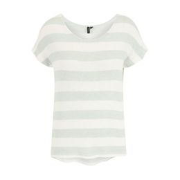 V&eacute;ro Moda Vero Moda T-Shirt Damen Gr&ouml;&szlig;e L hellbeige / mint