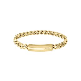 Lacoste Armband &raquo;Schmuck Edelstahl Armband Panzerkette ADVENTURER&laquo; gelbgoldfarben 20 cm Moderner Armschmuck der Marke Lacoste