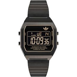 adidas originals Digitaluhr »DIGITAL TWO« Armbanduhr, Damenuhr, Herrenuhr, analog schwarz 0 Atemberaubende Digitaluhr für Sie & Ihn