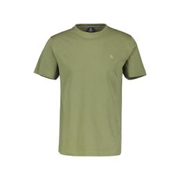 Lerros T-Shirt Logoprägung an der Brust SAGE GREEN S S T-Shirt von Lerros