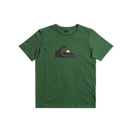 Quiksilver T-Shirt »Comp Logo« Greener Pastures 10 10 Stoff: leichter Baumwoll-Jersey [160 g/m2]