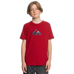 Quiksilver T-Shirt »Comp Logo« Chili Pepper 16(165-172cm) 16(165-172cm) Stoff: leichter Baumwoll-Jersey [160 g/m2]