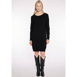 Haily's HAILY’S Strickkleid »SH V DR Ro44xana« black M - N-Gr N-Gr M Pflegeleichtes Material, erleichtert die Handhabung und Pflege