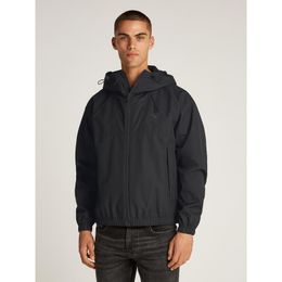 Calvin Klein Jeans Allwetterjacke &raquo;TECHNICAL JACKET&laquo; mit Kapuze Logodruck, Eingriffstaschen Ck Black S S Jacke von Calvin Klein Jeans Menswear