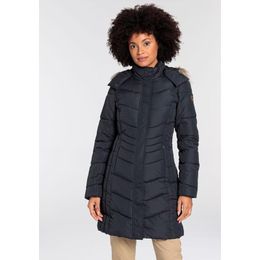 Icepeak Steppmantel &raquo;PAIVA&laquo; W&auml;rmend & wasserabweisend & windabweisend marine 44 44 Warm wattierter und gesteppter Funktionsmantel von Icepeak