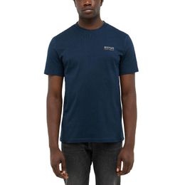 Mustang Kurzarmshirt »Herren Style Austin« navy 3XL 3XL Lässiger Schnitt