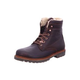 Panama Jack Schn&uuml;rstiefelette P03 Aviator in chestnut | Gr.: 42