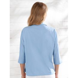 Sieh an! Hemdbluse in bleu | Gr.: 38