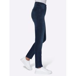 Sieh an! High-waist-Jeans in dark blue | Gr.: 38