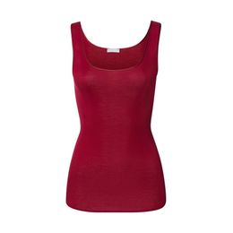 Hanro Tank Top Cotton Seamless in red dahlia | Gr.: XL
