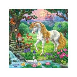Ravensburger Wooden Puzzles Kids - M&auml;rchenhaftes Einhorn 44 Teile
