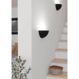 Eglo Leuchten Eglo TANURA Wandleuchte Schwarz, 1-flammig