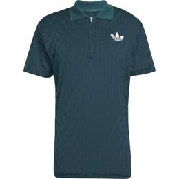 Adidas Pro Tennis Polo Herren - gr&uuml;n - Gr. M - Polyester/Elastan