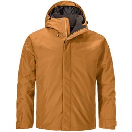 Sch&ouml;ffel Sch&ouml;ffel 3In1 Okere Doppeljacke Herren - braun - Gr. 52 - Polyester