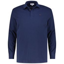 Große Größen Lacoste Poloshirt mit Stretch Farbe marine Größe: 5XL