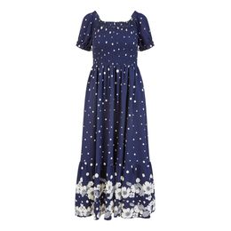 Mela London Sommerkleid Damen Gr&ouml;&szlig;e 36 navy / wei&szlig; Winterkleid