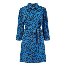 Mela London Kleid Damen Gr&ouml;&szlig;e 46 blau Winterkleid