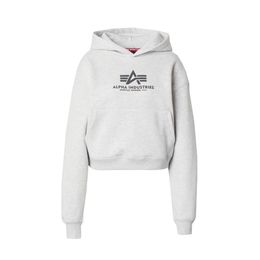 Alpha Industries Sweatshirt Damen Gr&ouml;&szlig;e XL anthrazit / hellgrau