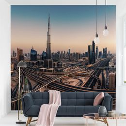 Fototapete Abendstimmung in Dubai