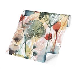 Fototapete Blumen Wildblumen im Sommer I