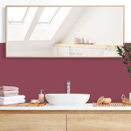 Bilderwelten Vinylteppich Backstein Mauer Wei&szlig;