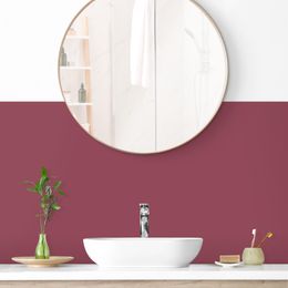 Wandverkleidung Bad Rosy Raspberry